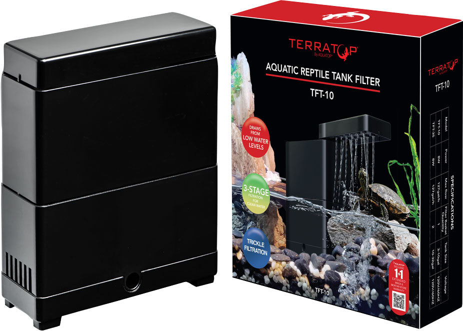 TERRATOP AQUATIC REPTILE TANK FILTER – Perk Valley Pet Eatery