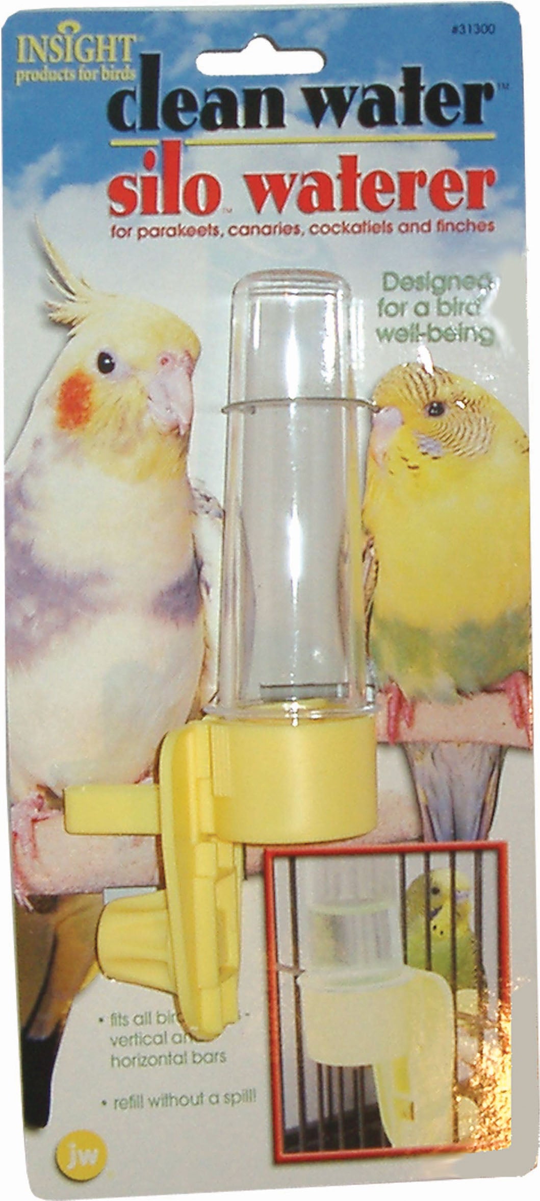 Jw Clean Water Silo Bird Waterer – Perk Valley Pet Eatery